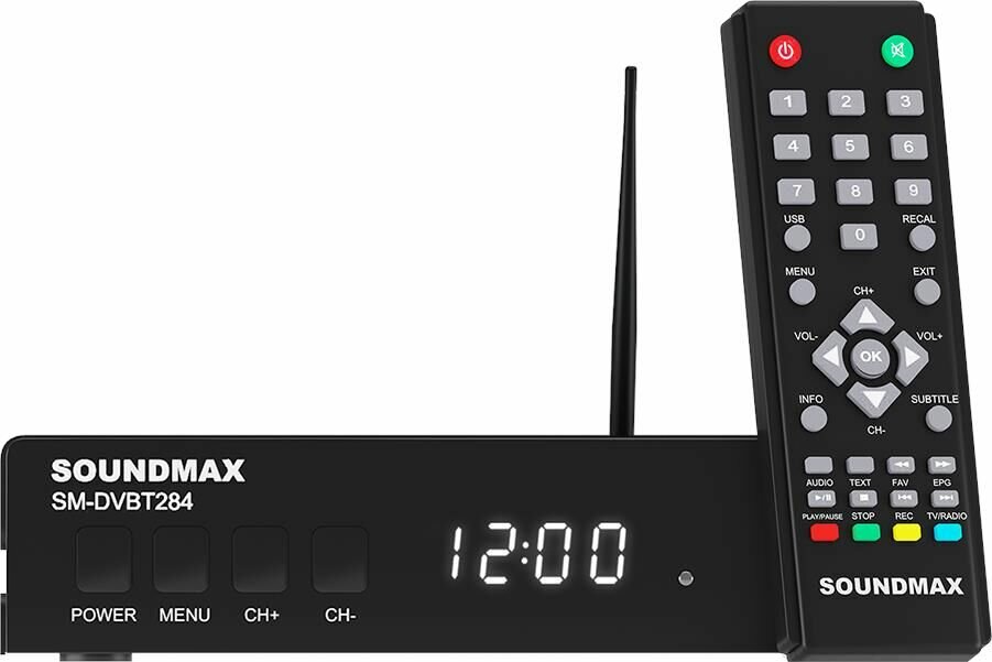 Приставка для Soundmax цифрового тв ресивер SM-DVBT284