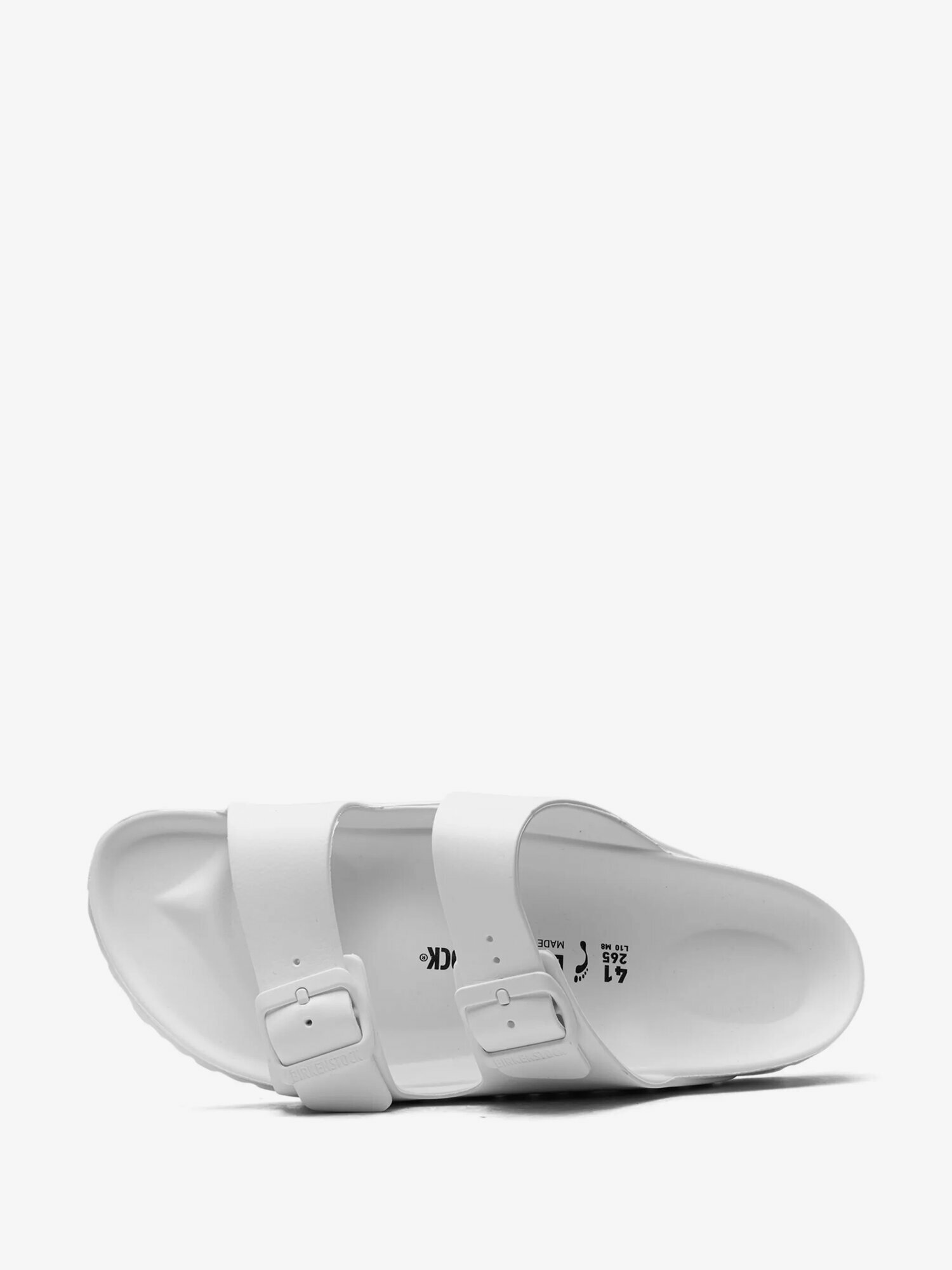 Босоножки Birkenstock Arizona EVA, размер 39 EU, бежевый/белый — фото 1