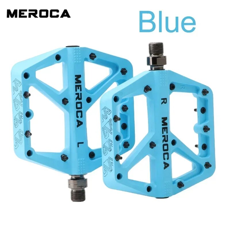 Педали MEROCA Ultra-Light Nylon Fiber Синий, Blue