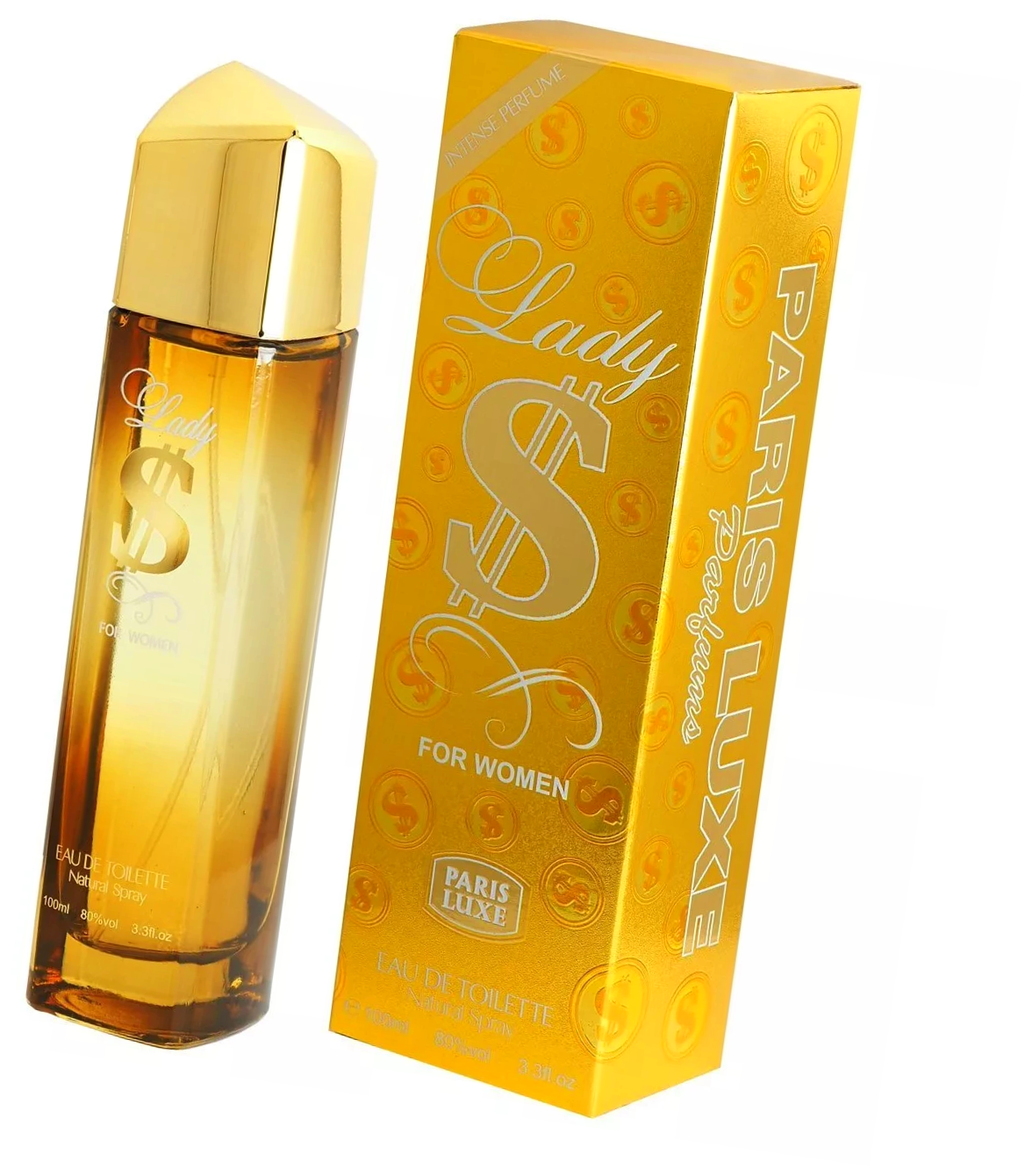 Духи для женщин Paris Line Parfums Lady Dollar Intense 100 мл / Леди Доллар Интенс Пари Лайн