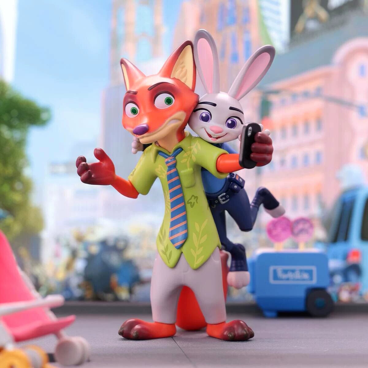 Disney Zootopia 2 История Джуди и Ника Скрытая Фигурка Джуди Ник Слепая Коробка