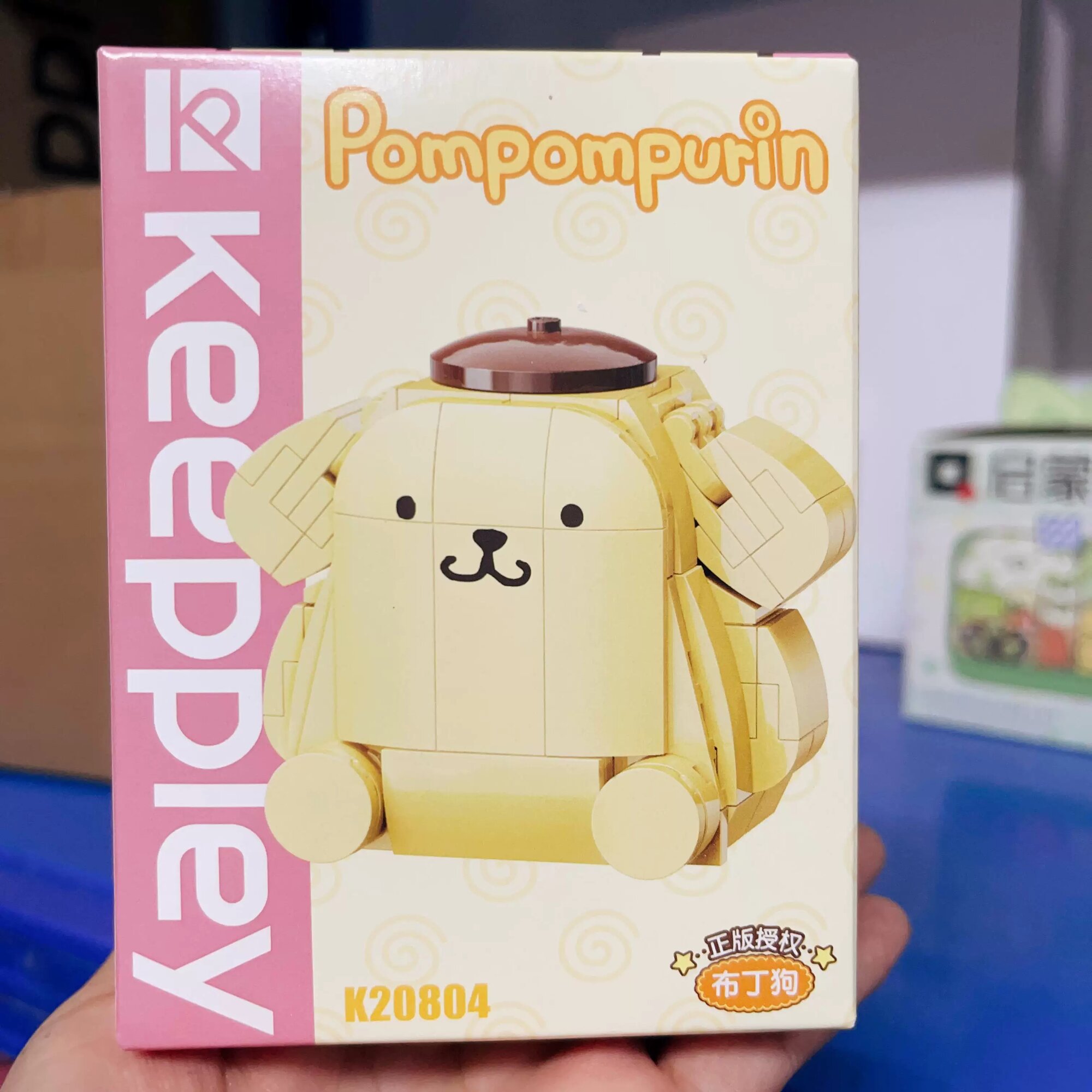 Набор строительных блоков KEEPPLEY Покачо, игрушка для детей с 3D конструктором и темой животных