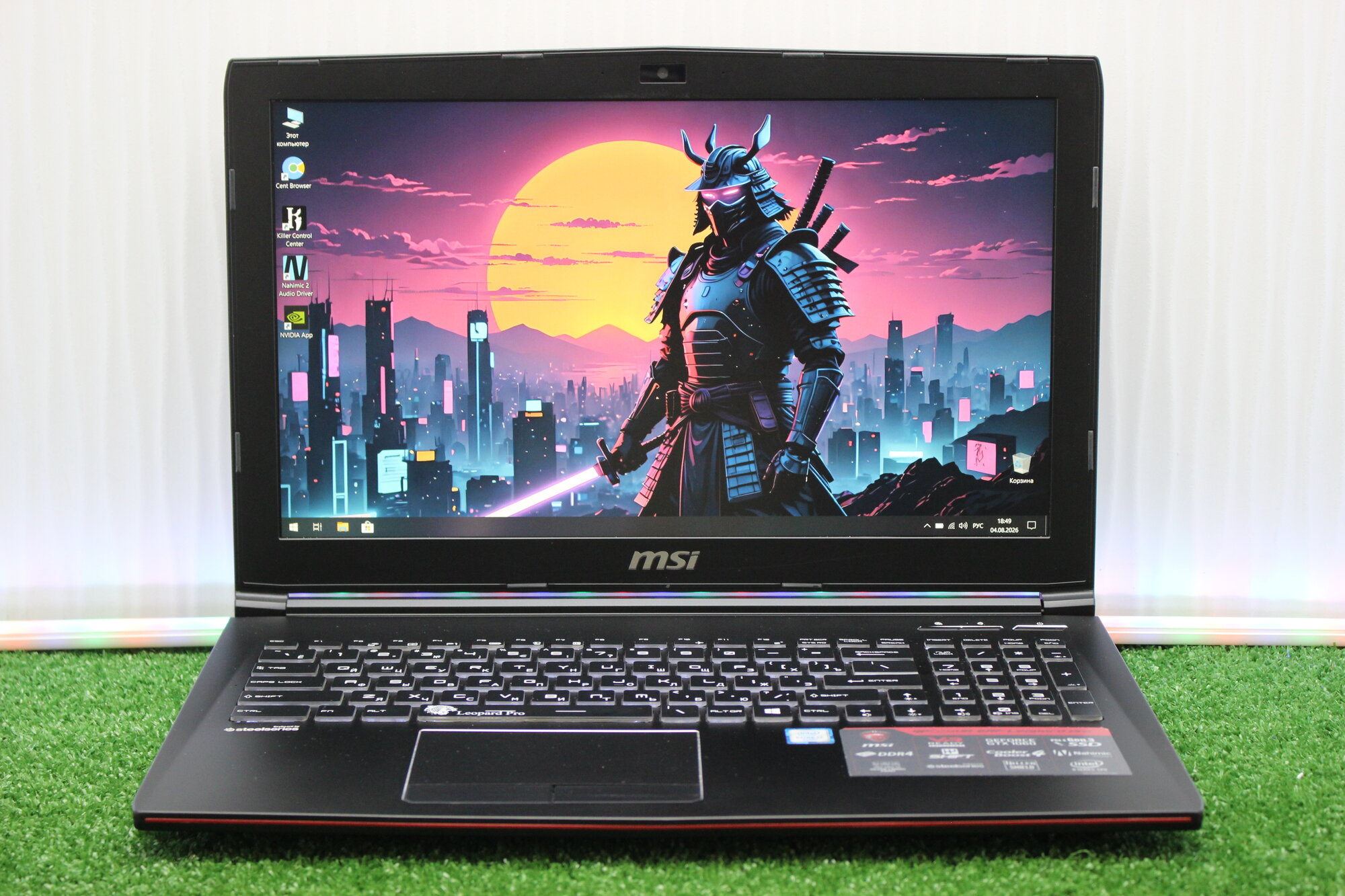 Ноутбук MSI GP62MVR 6RF Leopard Pro i7
