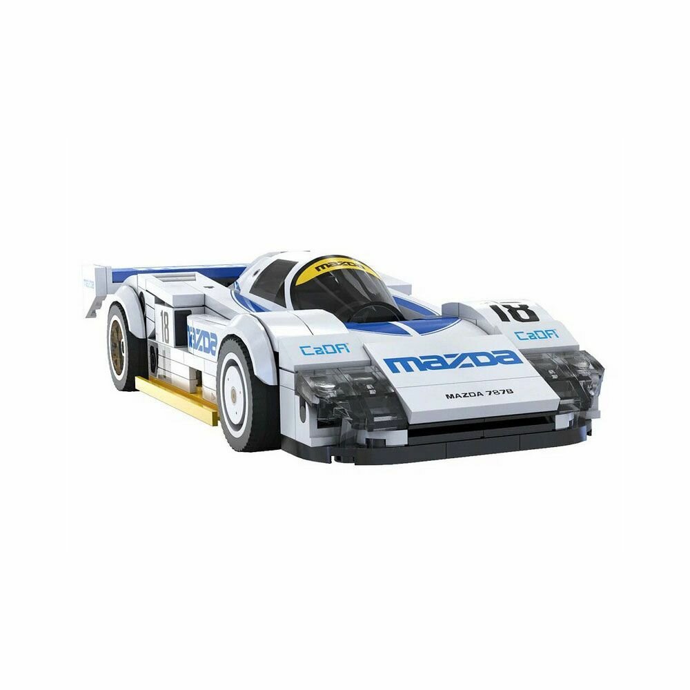Конструктор CaDA спортивная машинка MAZDA 787B (#18) 1991 1/24 (242 детали) C55029W