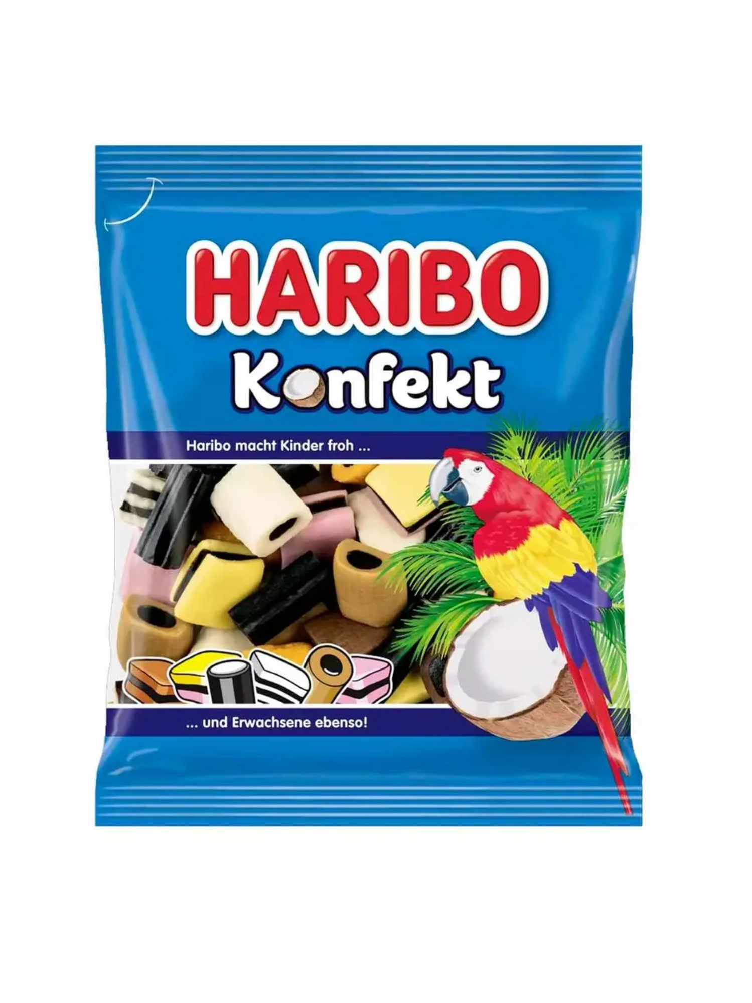 Haribo Konfekt Мармелад с лакрицей жевательный \ Харибо Конфеты 100г пакет (Германия)