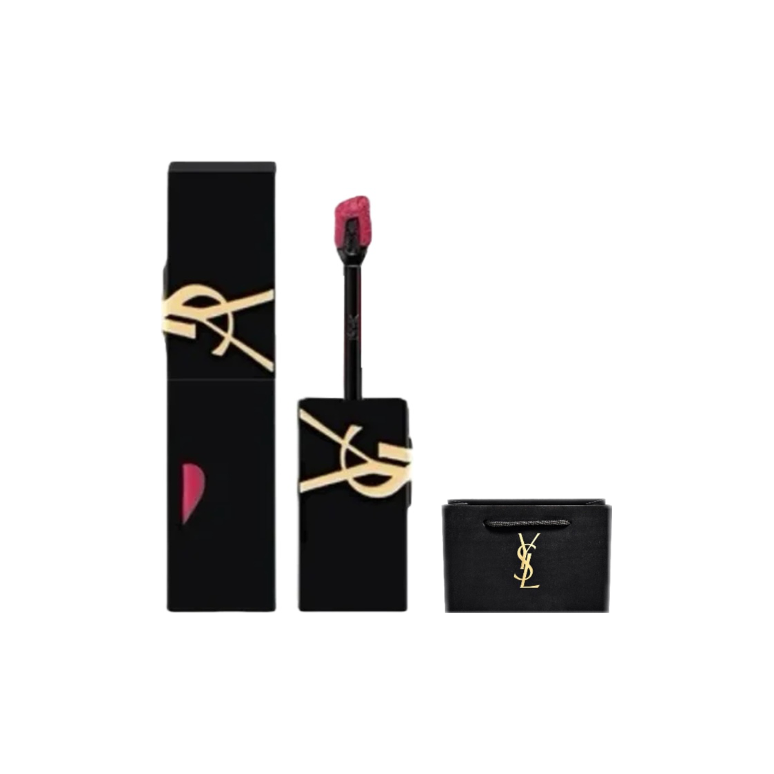 Блеск для губ SAINT LAURENT Black Tube Lip Glaze