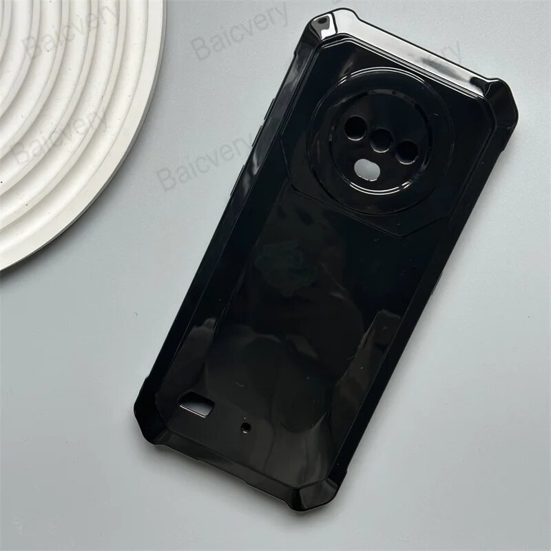 Чехол для Cubot KingKong ES, черный, с кольцом