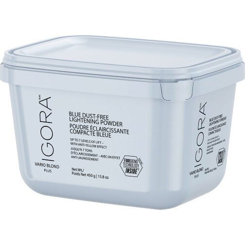 Schwarzkopf Igora Vario Blond Lightener Plus Порошок для обесцвечивания волос не образующий пыли (серый) 450 г