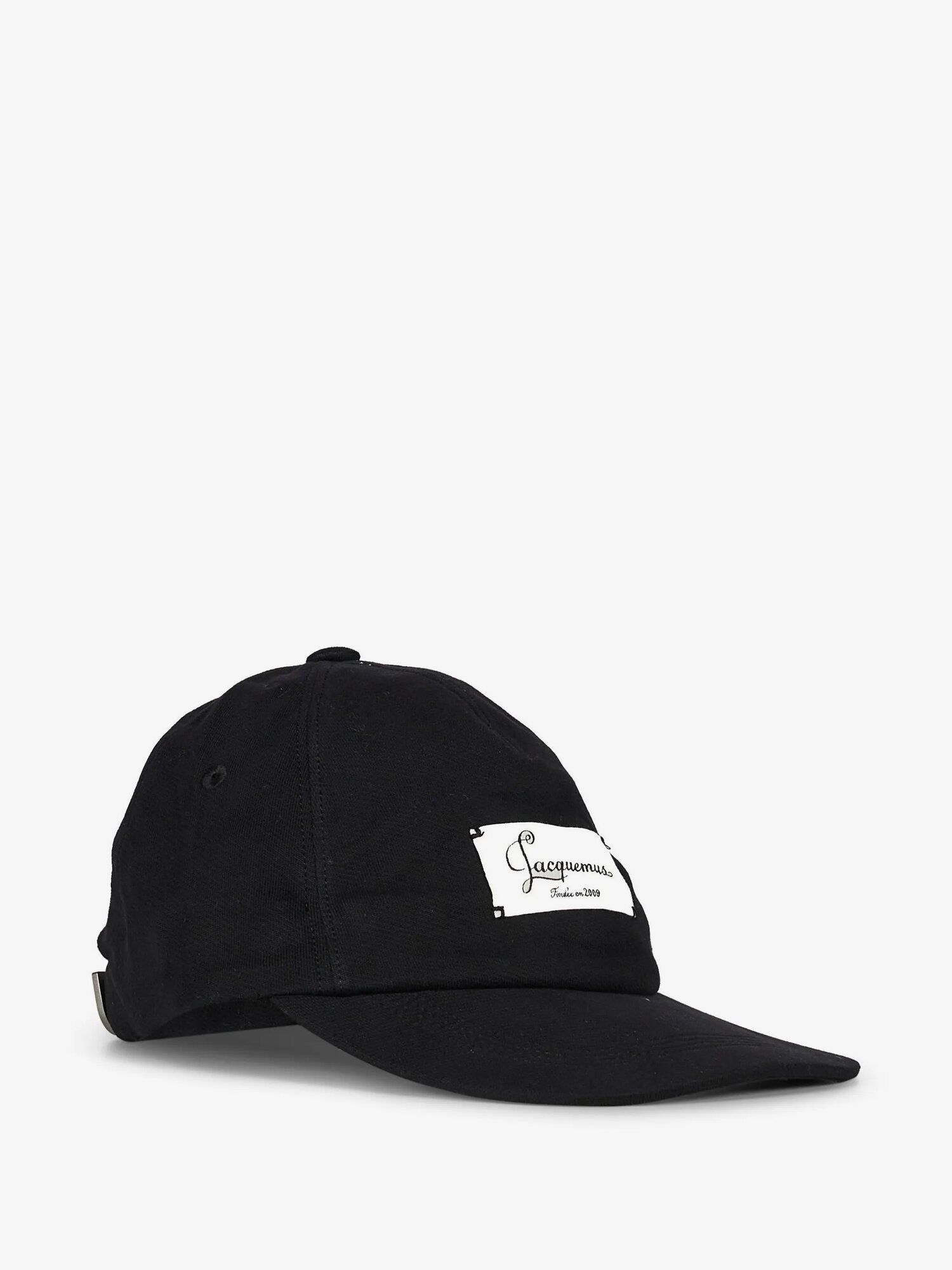Кепка Jacquemus Logo-patch baseball cap для мальчиков, размер S, черный — фото 1