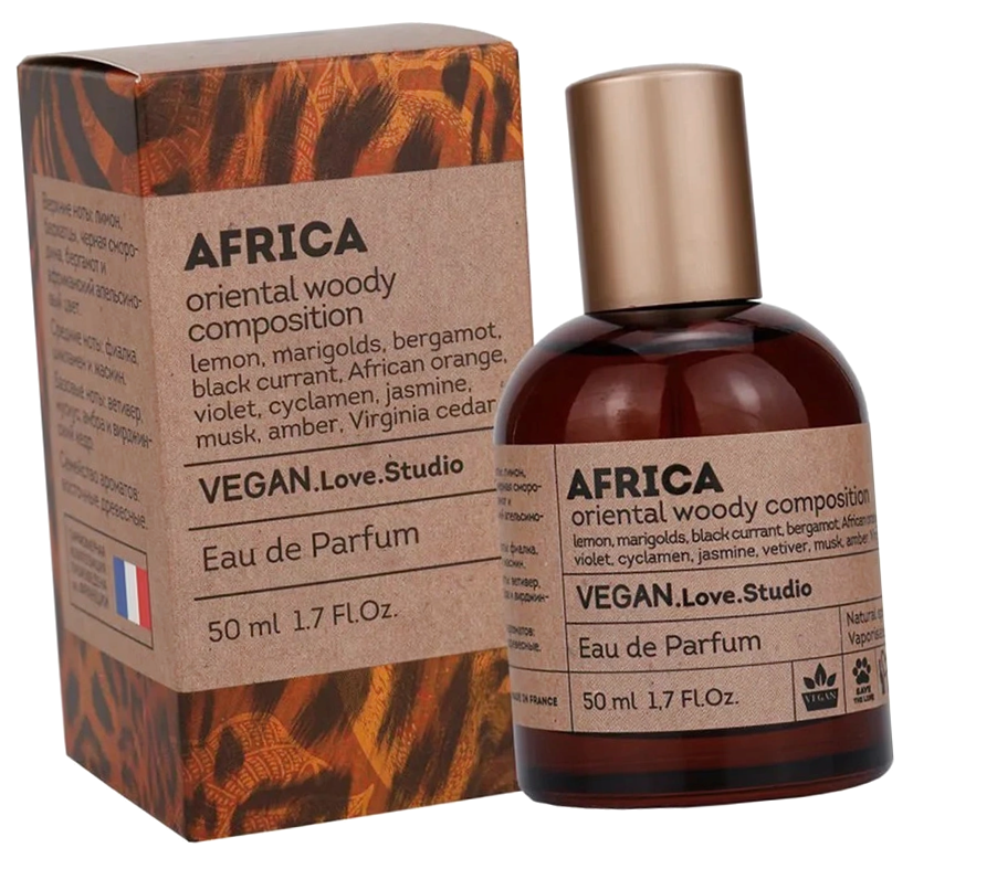 Парфюм Delta Parfum Vegan Love Studio Africa 50 мл / Веган Лав Студио Африка