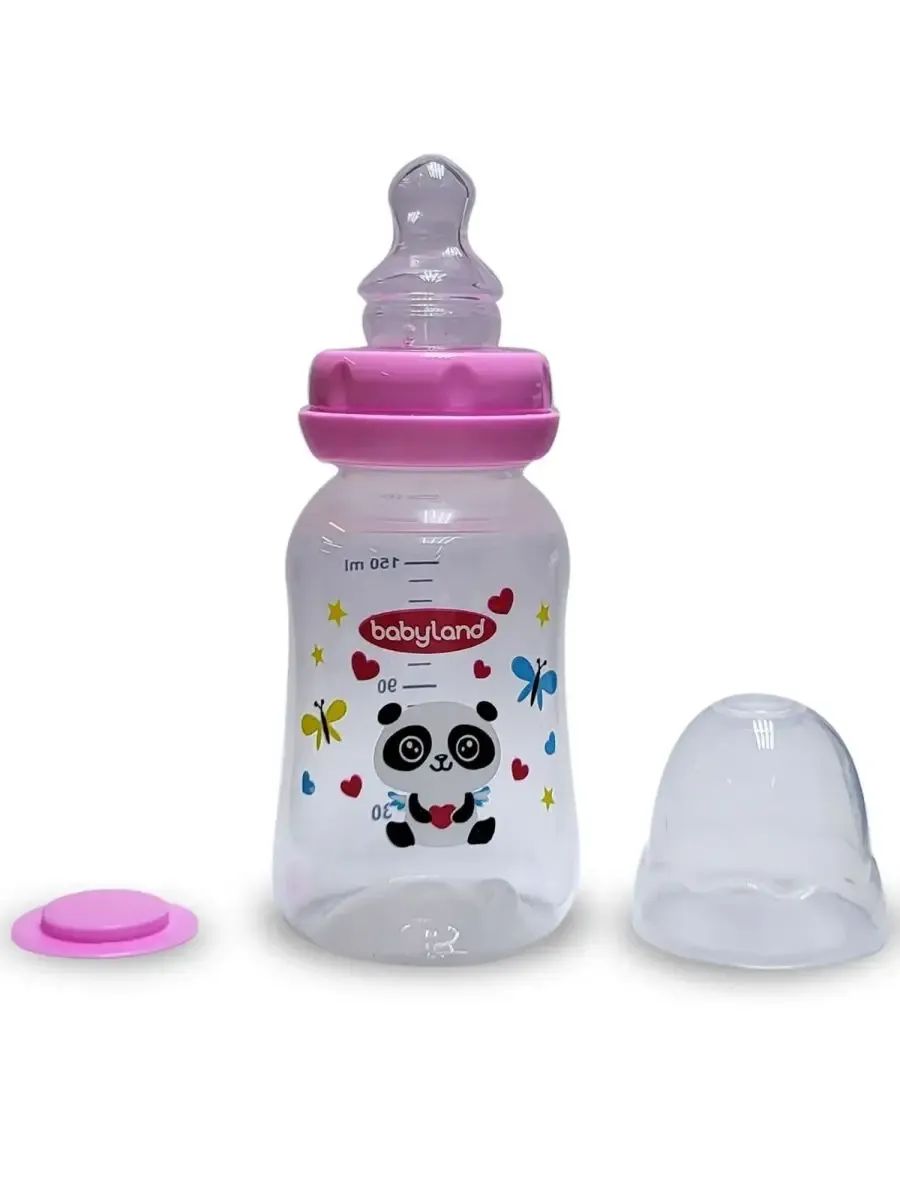 Baby Land Бутылочка для кормления 150мл соска ортодонтическая 0мес+