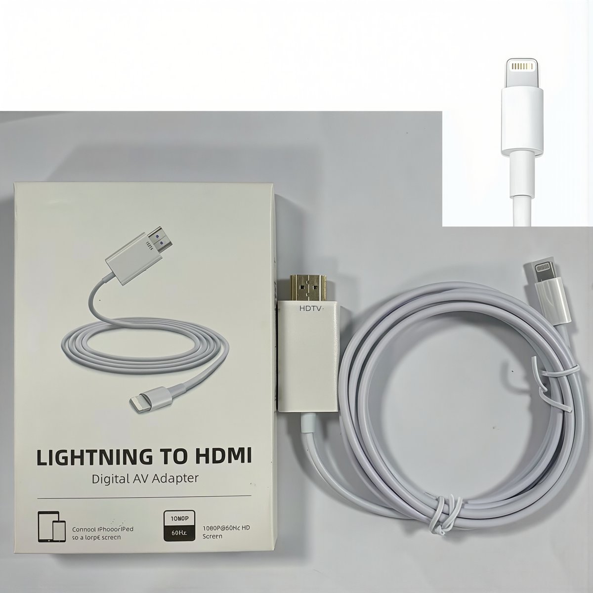 Длина кабеля 1.8 метра USB-C на HDMI 4K 30Hz цифровой AV провод для передачи видеосигнала на дисплей проектор телевизор в домашних условиях