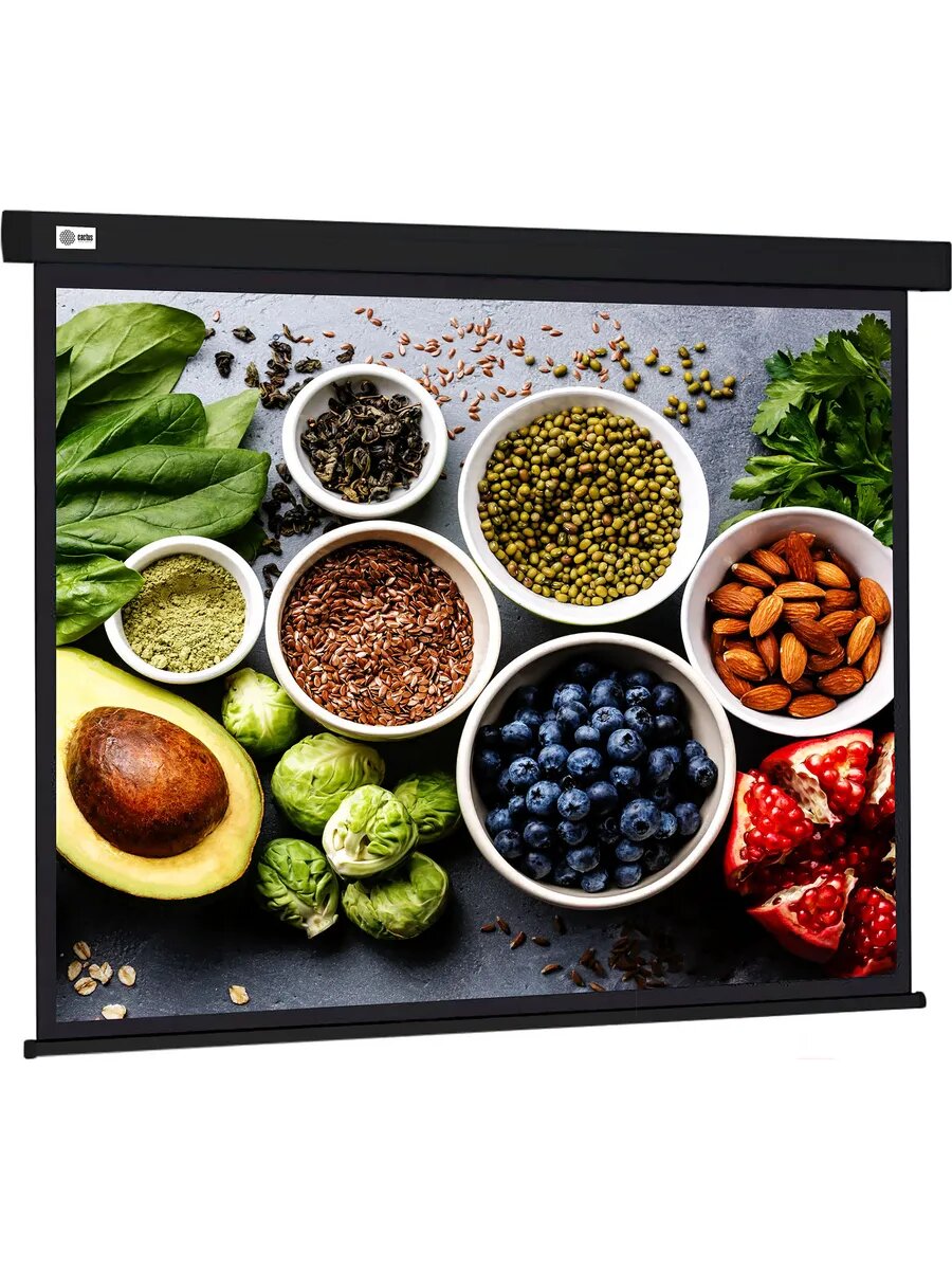 Экран для проектора Cactus CS-PSW-187X332-BK