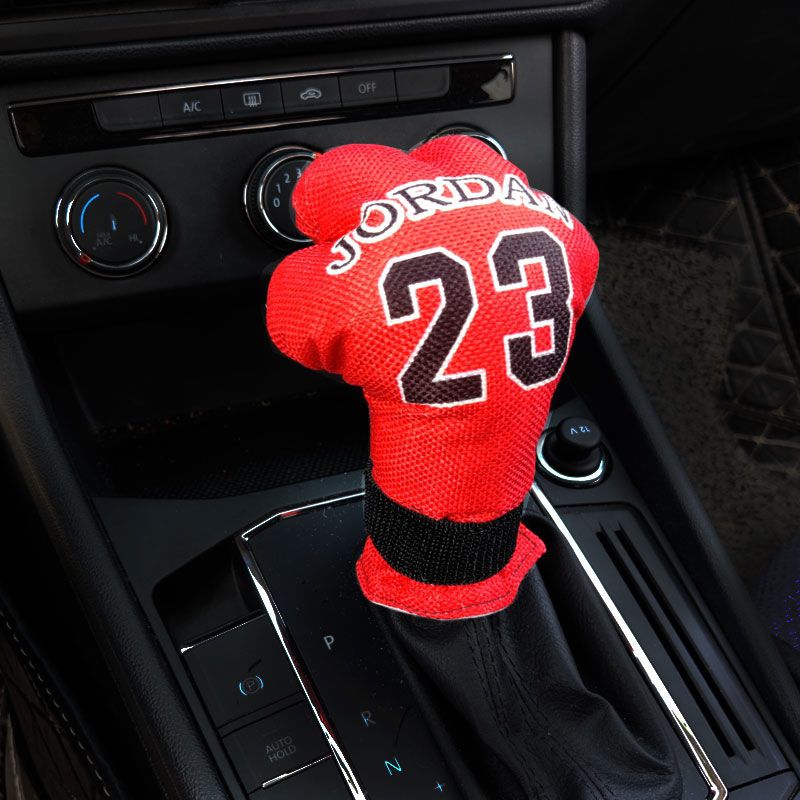 Чехол на ручку КПП боксерская перчатка Jordan 23, автомобильный аксессуар