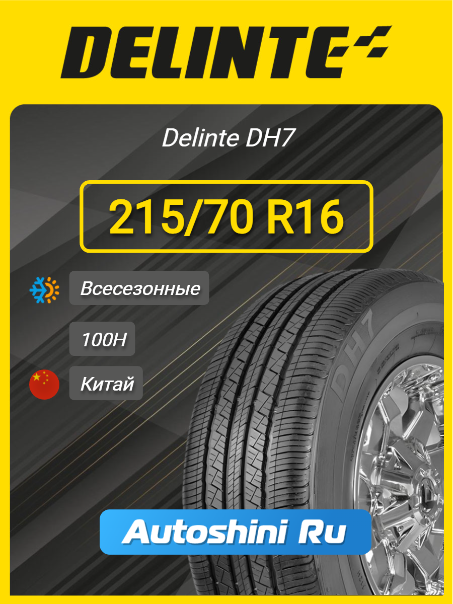 Шины всесезонные Delinte DH7 215/70 R16 100H