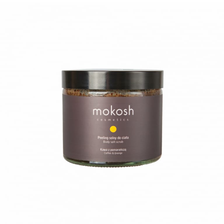 Скраб Mokosh Body Salt Scrub Coffee and Orange, кофе с апельсином, 300 г