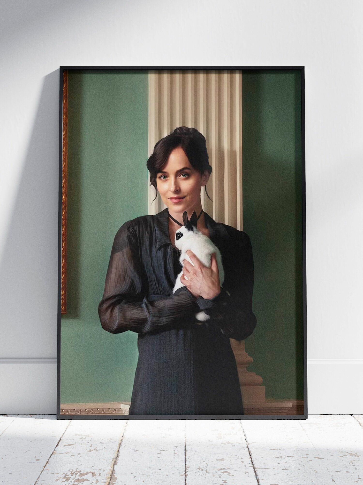 Плакат на стену для интерьера Дакота Джонсон (Dakota Johnson 26) - Постер по актеру фильма, кино, сериала формата A3 (30x42 см)