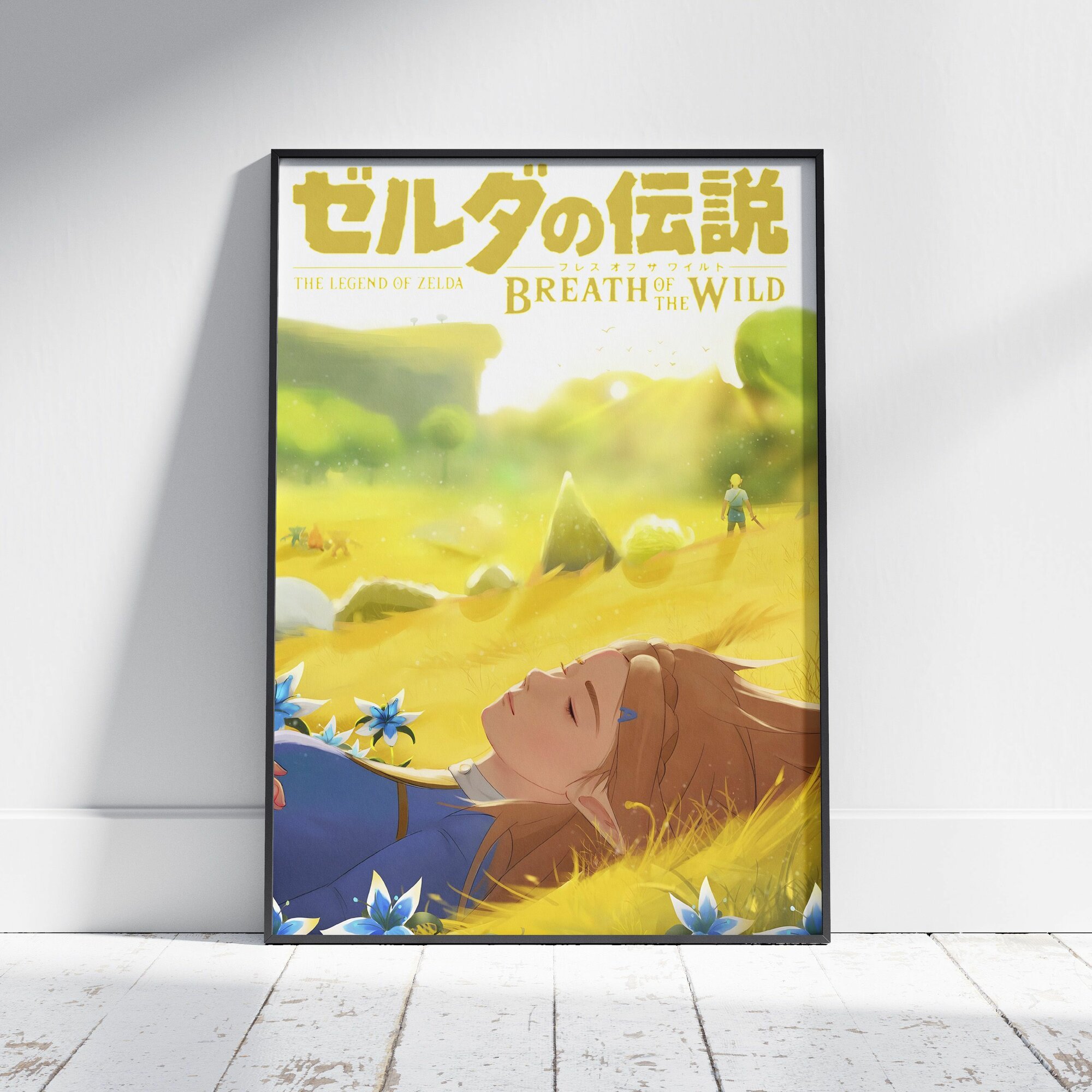 Плакат на стену для интерьера Легенда о Зельде (Общее 9) - Постер по игре The Legend of Zelda формата А3 (30x42 см)