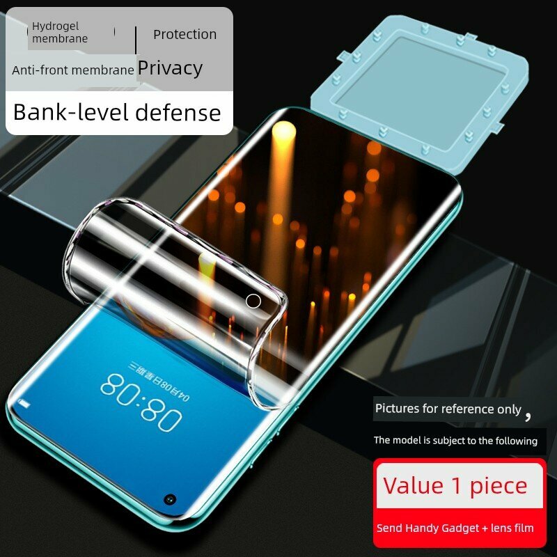 Realme GT Neo Speed Edition Анти-бликовая водяная гелевая пленка для смартфона, защита приватности, 1 шт. защитная