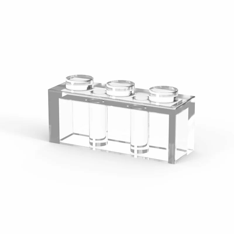 Прозрачные блоки 1x3 24шт