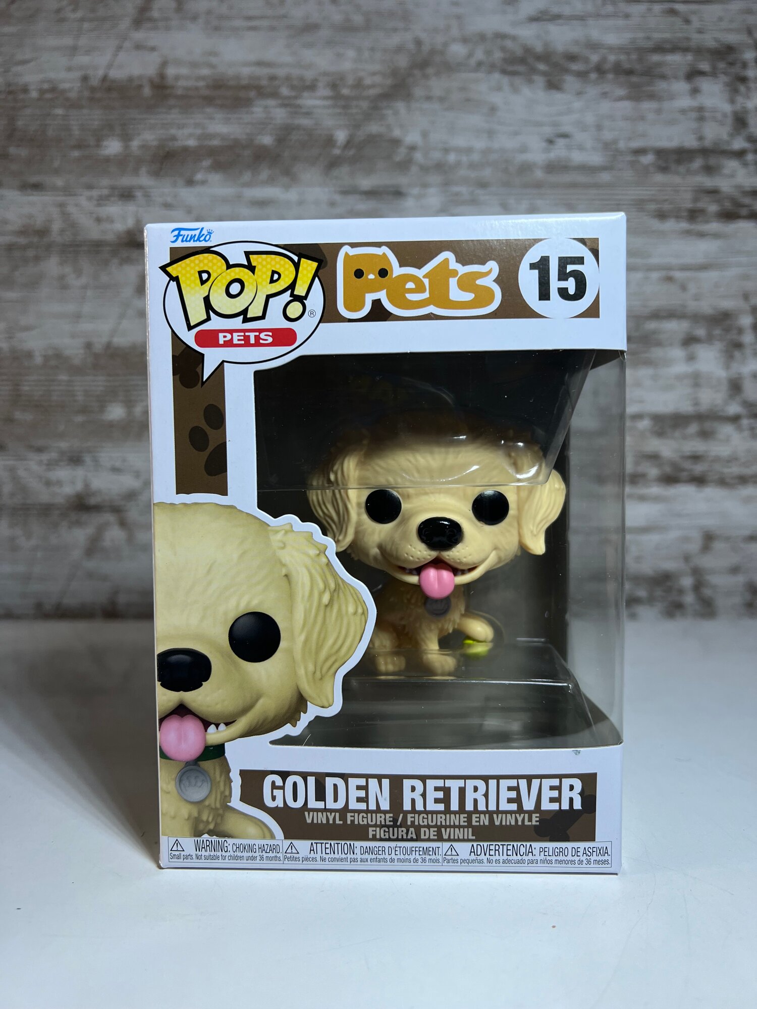 Фигурка Фанко Золотистый ретривер, серия Pets Golden Retriever, 10 см от Funko