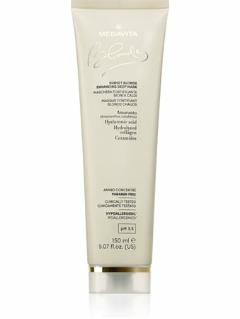 Маска для волос Medavita Blonde Sunset Blonde Enhancing Deep Mask, 150 мл