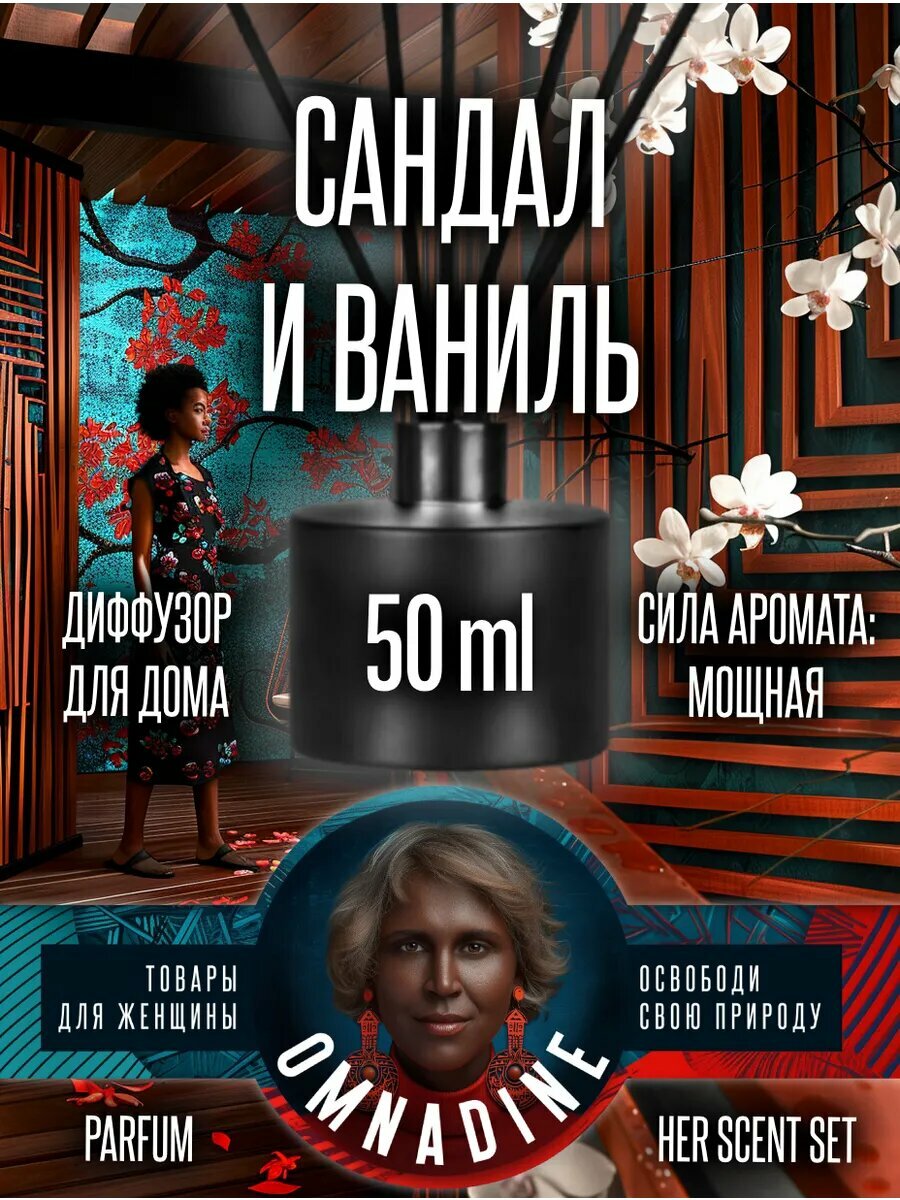 Диффузор в подарочной упаковке сандал ваниль