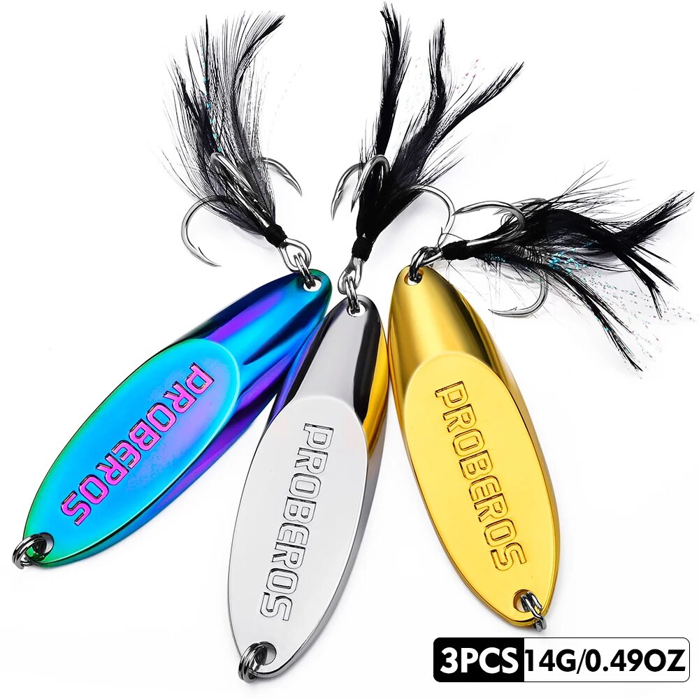 Приманки PRO BEROS 3 шт, 14g, цвет 14G