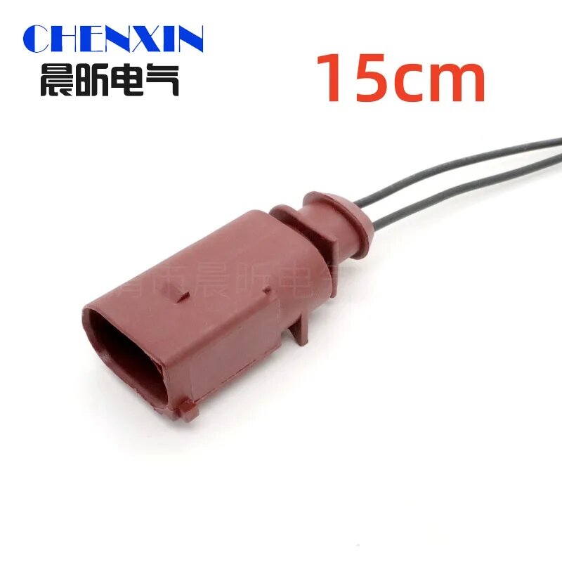 Разъем EPB 1J0973722A, male with wire, 15см