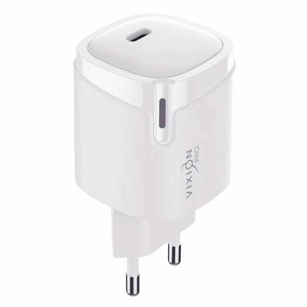 Сетевое зарядное устройство Vixion VH-18 1-Type-C Power Delivery 20W White