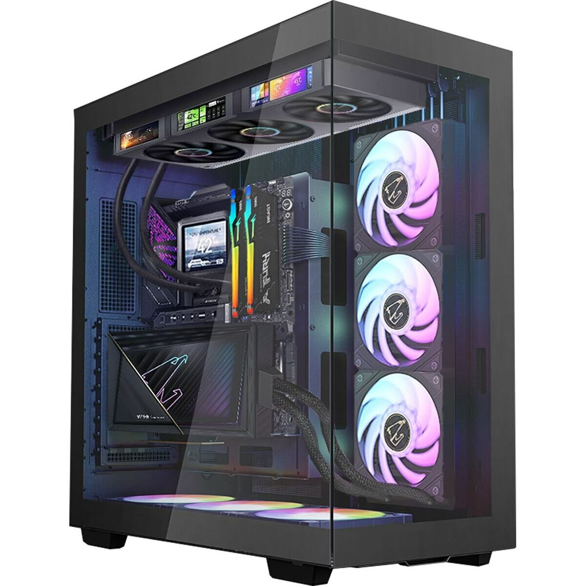 (Z0998193) (ТХП) Bigtower: Core Ultra 7 265KF/ 32 Гб/ 1 Тб NVMe SSD/ 16 Гб GeForce RTX5080/ 5 Гбит/ WiFi/