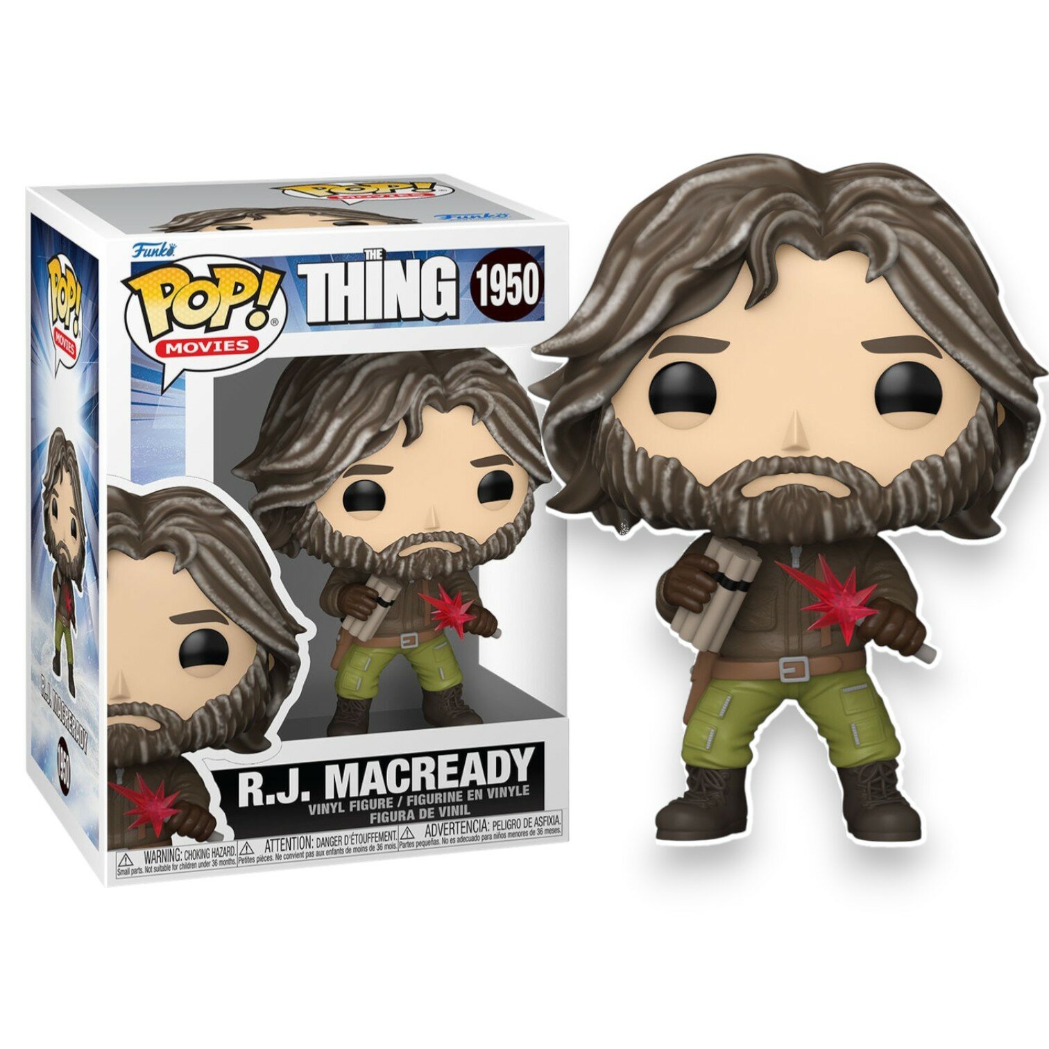 Фигурка МакРиди в финале "Нечто 1982" от Funko POP! 1950 (Фигурка Фанко Поп)
