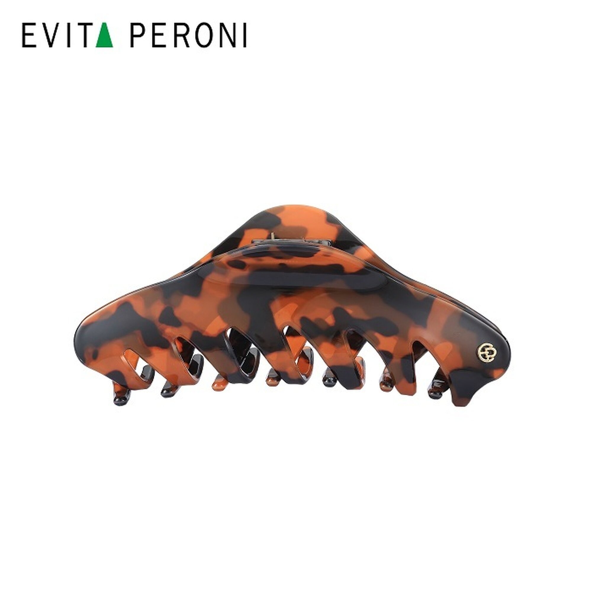 Заколка-краб для волос EVITA PERONI, акрил, для женщин, коричневая
