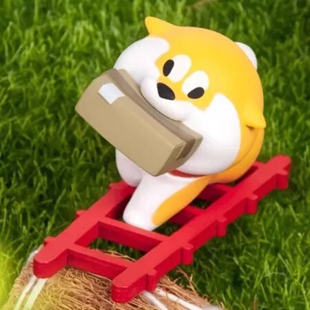 Официальная коллекционная фигурка-брелок Achai Wolfberry Cute Dog Series Blind Box: креативный трендовый подарок