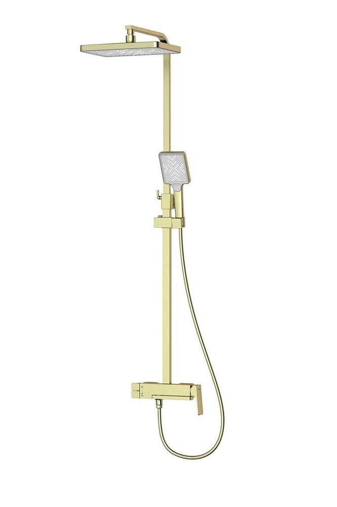 Душевая система Frap F2490-3, сатин золотой