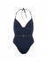 Купальник BALMAIN Belted contrast-stitch swimsuit, размер 40