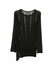 Свитер Yohji Yamamoto Asymmetric-hem sweater, размер 44, , black/black