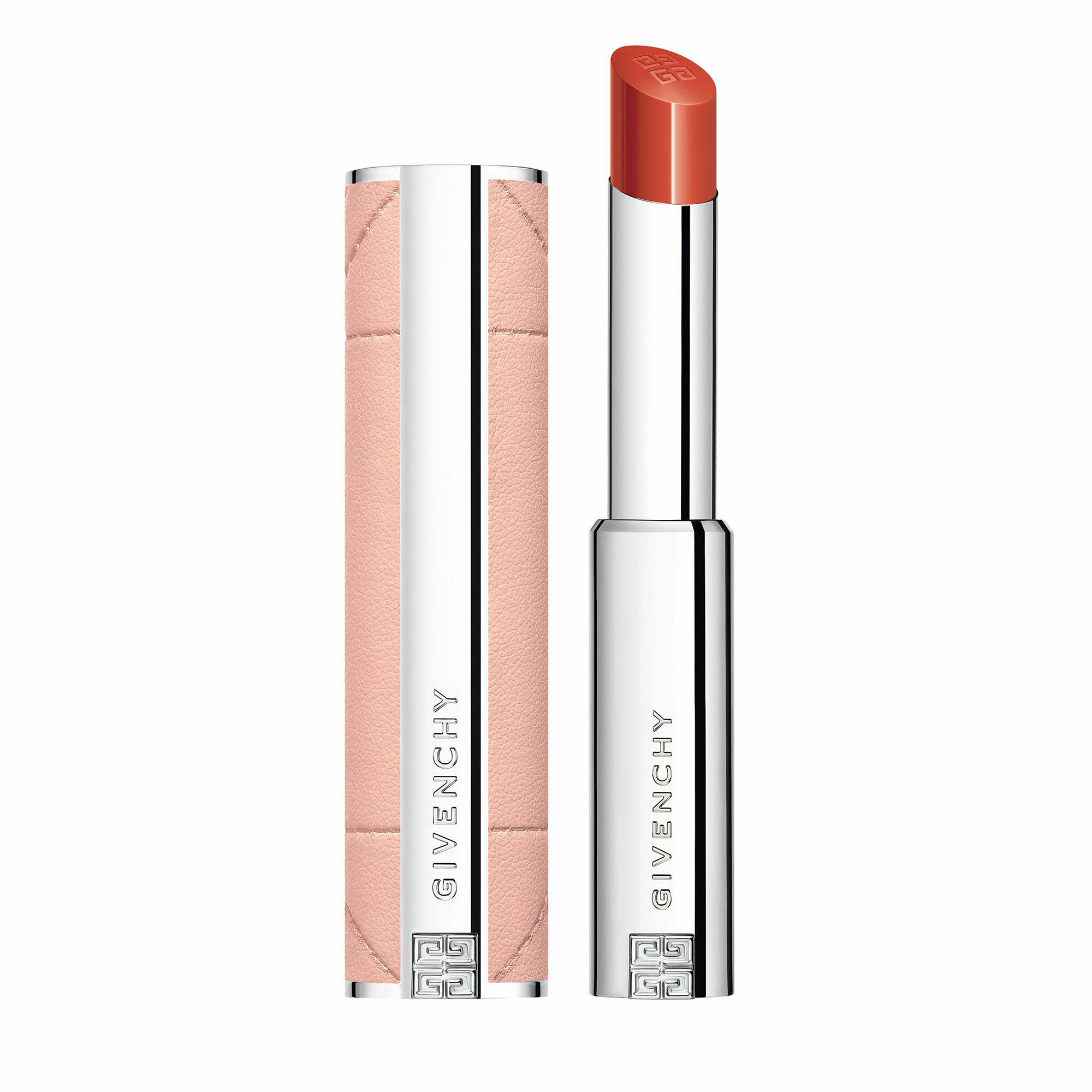 GIVENCHY Rose Perfecto Shine Serum Lipstick Ухаживающая помада-сыворотка для сияния губ N332