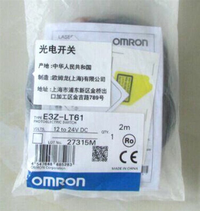 Модуль Omron E3Z-LT61 Through-Beam Photoelectric Sensor 2M 12 24VDC