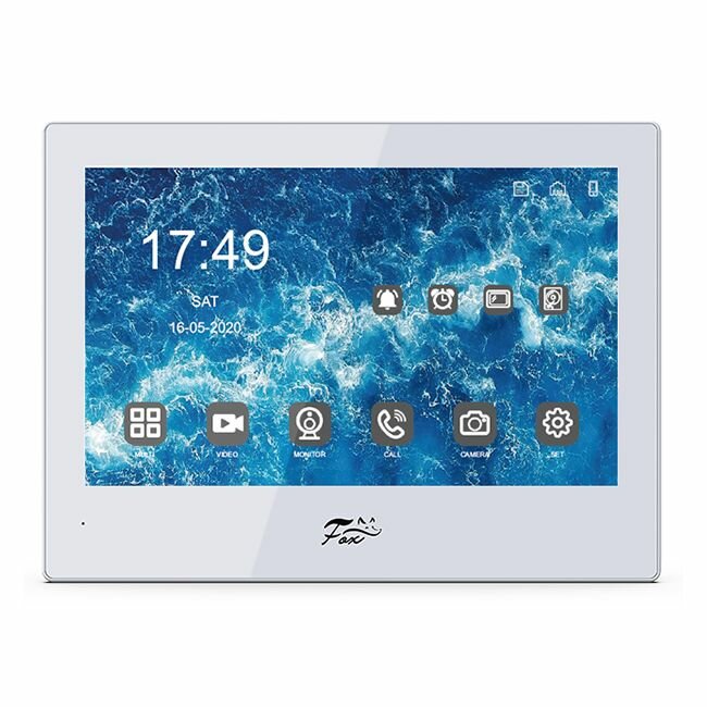 IP-домофон Fox FX-IVD800HBW (кассиопея 8W) гибридный MHD/IP