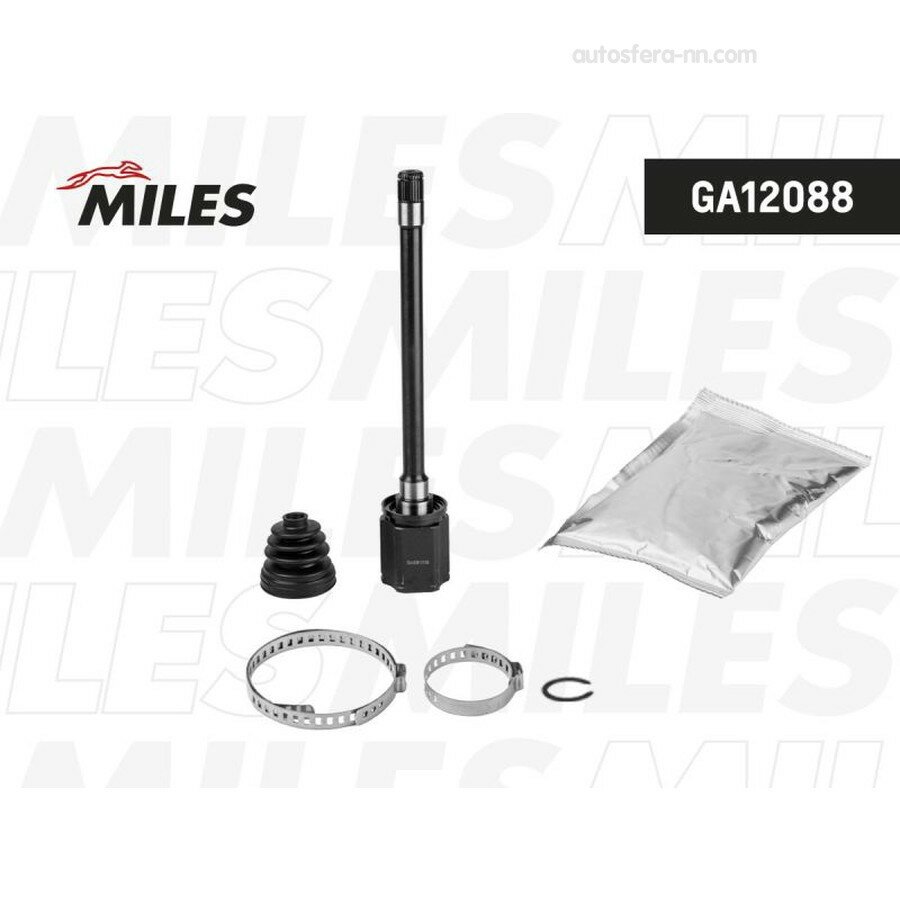 MILES GA12088 ШРУС BMW X3 (E83) 2.0/3.0d/3.5d 03- внутр. прав.