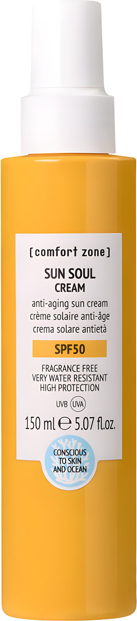 Comfort Zone Солнцезащитный крем для тела SPF50 Sun Soul Cream SPF50 100ml
