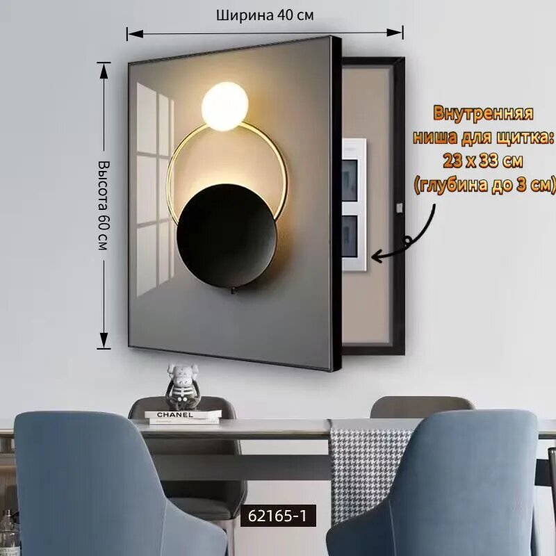 Защитная панель для электрощита 40x60 см