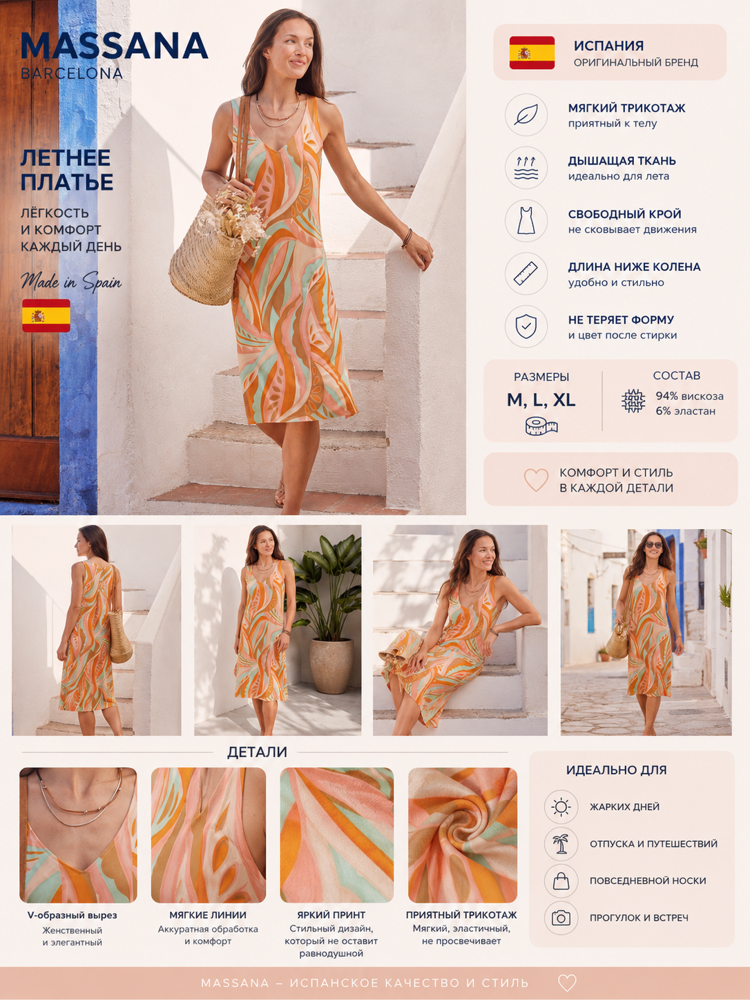 Сарафан beach dress