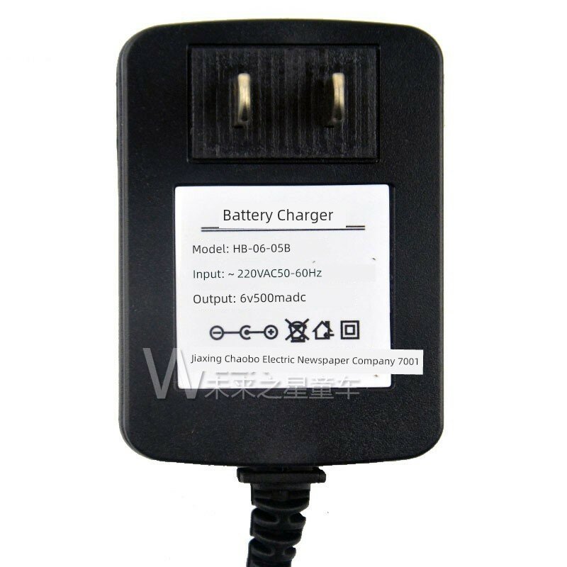 Адаптер питания для детского электросамоката/мотоцикла Wang's/Hanbo 6V/12V, аксессуары для зарядки аккумулятора