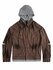 Рубашка MADFRENZY AIR HOOD, размер M, коричневый
