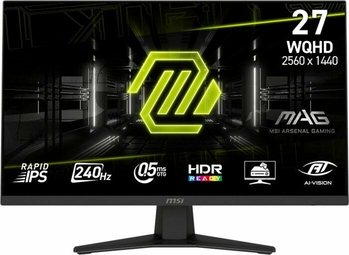 MSI 27 Монитор 9S6-3CE41H-052 IPS, 2560x1440, 240 Гц
