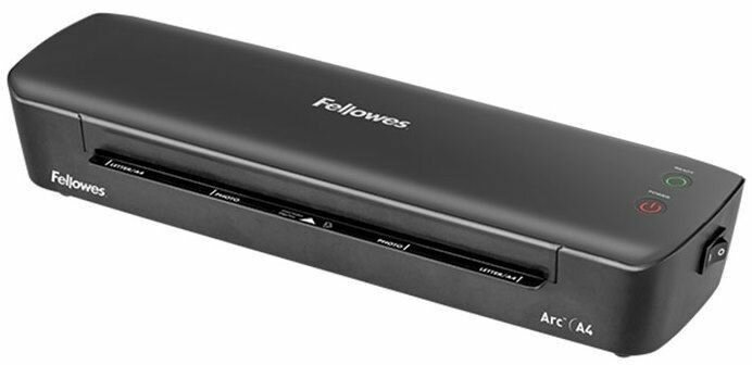 Ламинатор Fellowes Arc A4 черный (FS-45700) A4 (75-80мкм) 30 см/мин (2 вал.) лам. фото