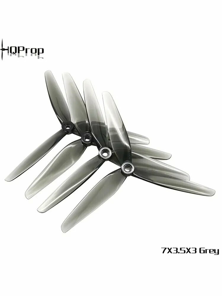 4 шт Пропеллеры HQProp 7X3.5X3 7035 3 лопасти 2 пары
