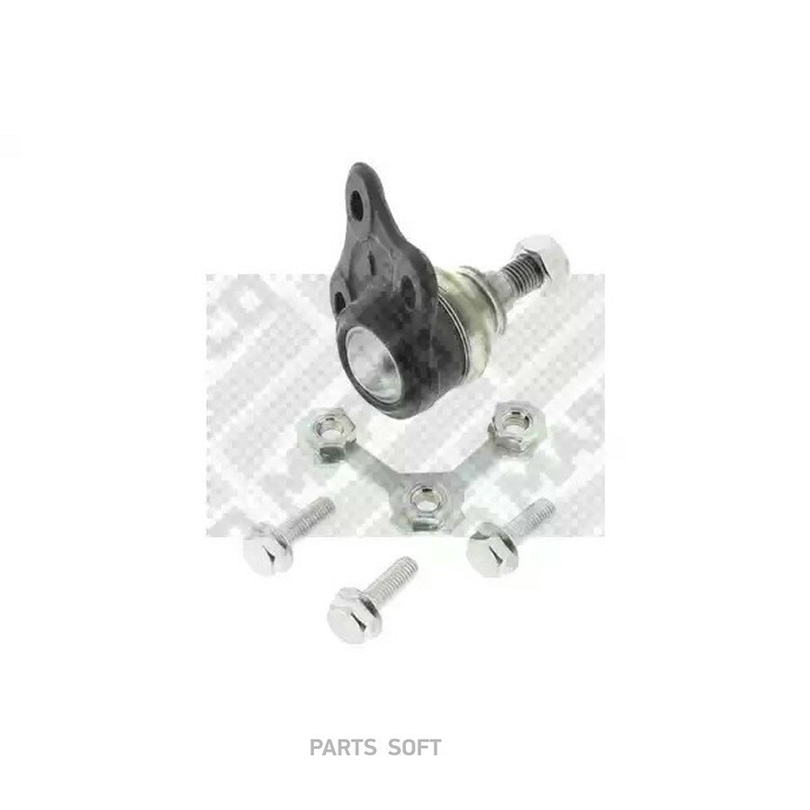 Опора шаровая передняя левая VW GOLF IV (1J1) 1.4 16V AUDI A3 (8L1) 1.6 от официального дистрибьютора, MAPCO, артикул 497021